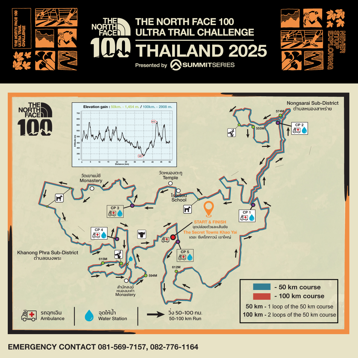 Course Maps – The North Face 100